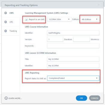 Does Scandlearn Evolve support Scorm files?